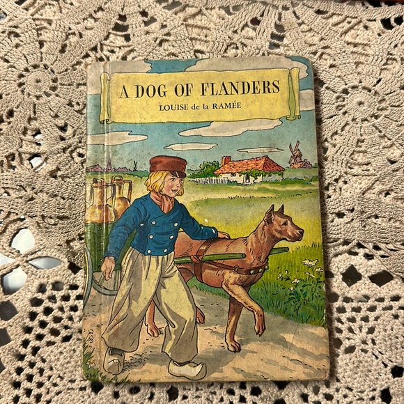 Other | Vintage Childs Book A Dog Of Flanders Lampblack By Louise De La ...